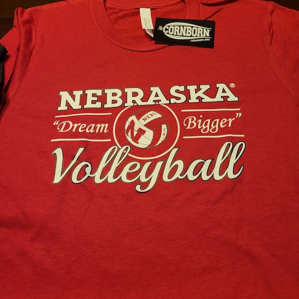 Nebraska Huskers Script Tshirt Long Sleeve Nebraska Cornhuskers Shirt ...