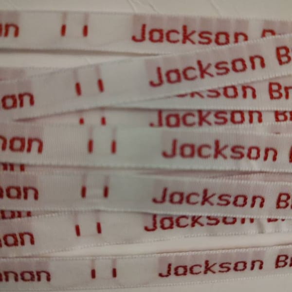 Woven Sew-on Name Tapes / School Labels / Name Tags for Clothing - Etsy