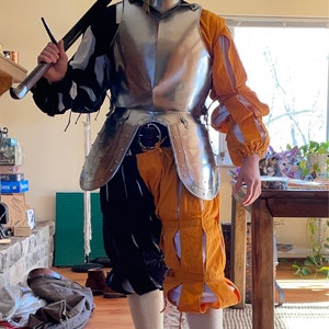 Gothic Leg Guard Medieval Warrior Polyens Combat Armour - Etsy
