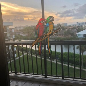 Ocean Wave Stained Glass Window Cling - Etsy