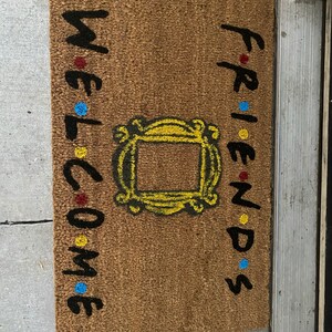 F.R.I.E.N.D.S Doormat Friends TV Show Gifts Welcome Mat - Etsy