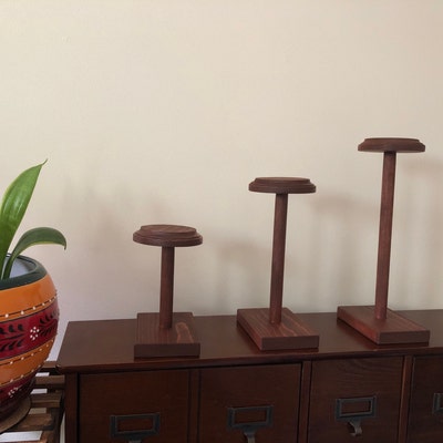 Hat Display Stand / Wooden Hat Stand / Collapsible Hat Display / HT001 ...
