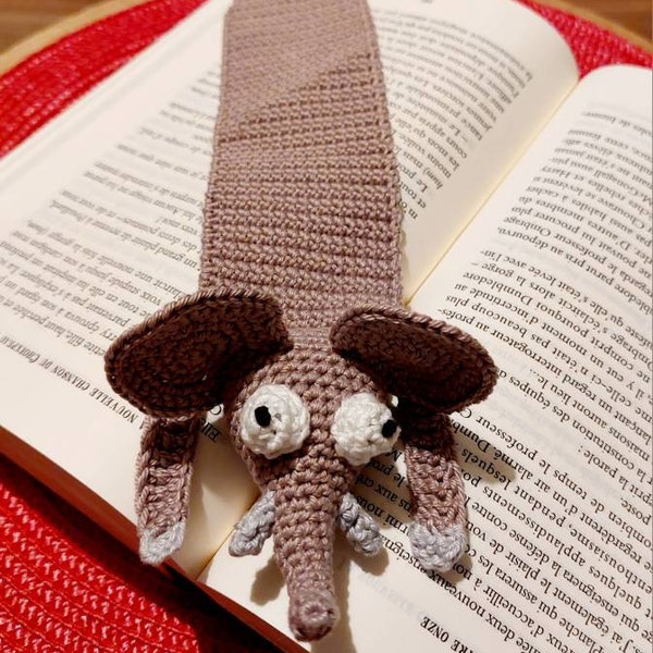 Elephant Bookmark Crochet Pattern | Amigurumi PDF Pattern - Etsy