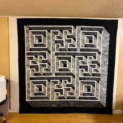 Labyrinth Walk Quilt Pattern Signed by the Guilty Quilter - Etsy