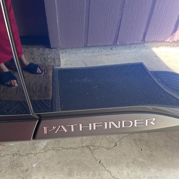 Domed 3D Raised Letters Inserts Compatible With TRD Pro Skid Plate ...