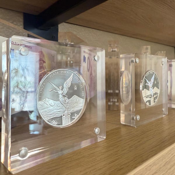 Clear Acrylic Challenge Coin Display Case: Magnetic Closure - Etsy
