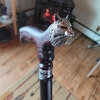 Epoxy Wooden Cane - Custom Walking Cane for Men - Handcrafted Walking ...