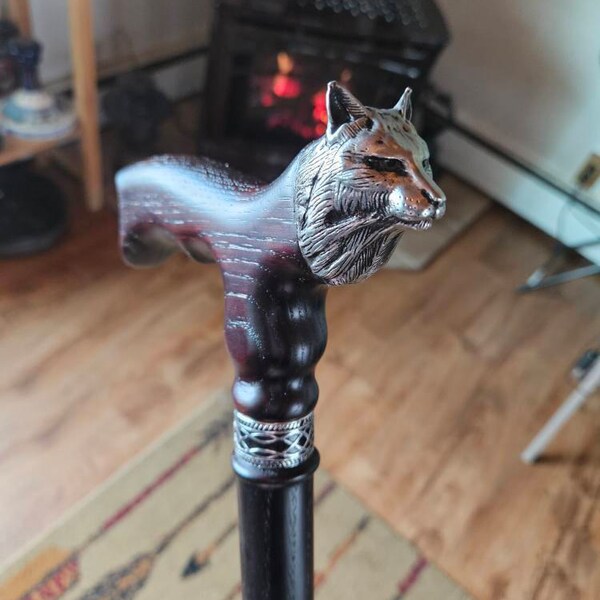 Eagle Wooden Cane - Walking Cane for Men - Handcrafted Walking Stick ...