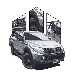 Digital Car Illustration, Custom Car Poster, Car Portrait, Car Art ...