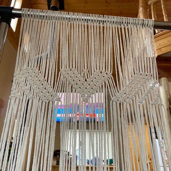 TABLE RUNNER Pattern - Macrame Tutorial - "colorio" - DIY Macrame Boho Pdf Pattern, Instruction ...