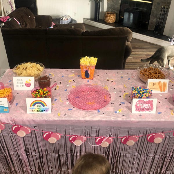 Ms. Rachel First Birthday Milestone Poster: Editable Template (digital ...