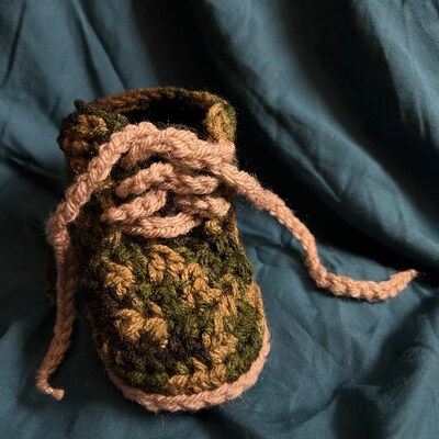 CROCHET PATTERN for Baby Boys combat Boot Crochet Pattern, Beige ...