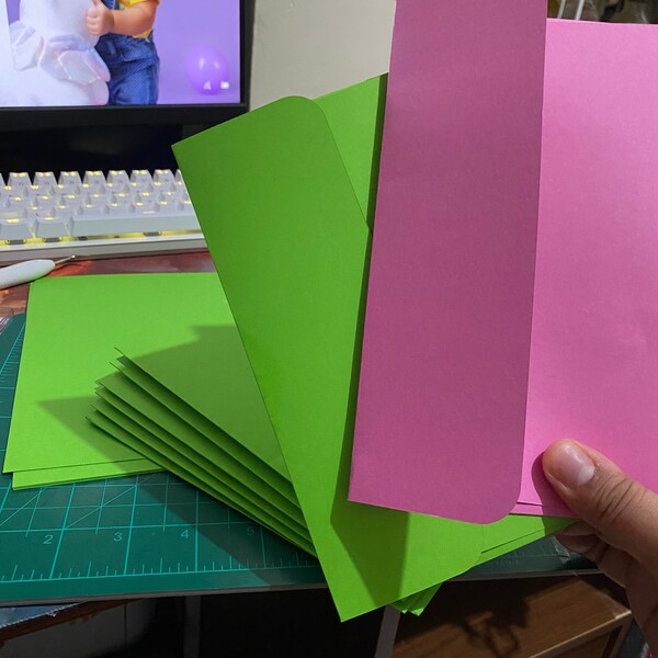 Rounded Flap 5x7 Envelope Template: SVG, PNG, PDF (digital Download) - Etsy