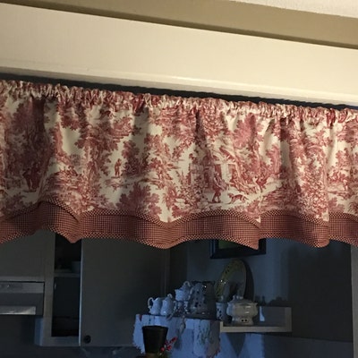 Hydrangea Blue Empress Valance - Etsy