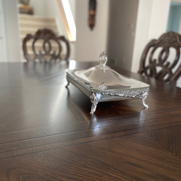 Stunning 5 Piece Heavy Tea Set by Wallace, 1200 Series Baroque Style - Etsy