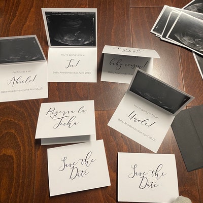 Custom Guess What Pregnancy Card, Personalized Baby Announcement Card ...