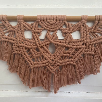 Large Half Mandala Macrame Pdf Wall Hanging Pattern AND Video Tutorial ...