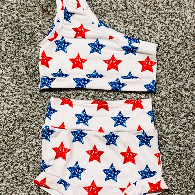 One Shoulder Top Pattern Toddler Crop Top Pattern Toddler - Etsy