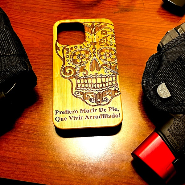Name Custom Manogram Initials Wood Phone Case for iPhone 15, 15 Plus ...