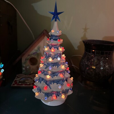 Atlantic 314 Lava Ceramic Tree With Mother of Pearl - Etsy