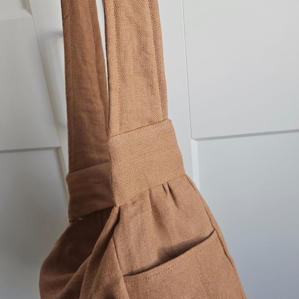 Side Pocket Shoulder Bag Sewing Pattern | Hobo Bag Easy Sewing Pattern ...