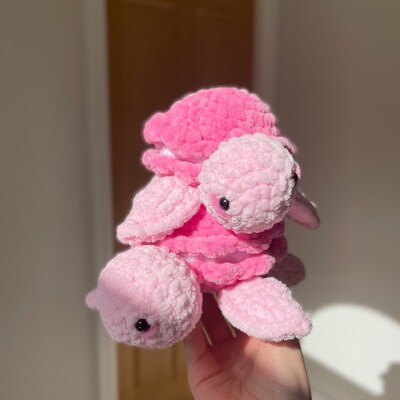 Mini Macaron Turtle Crochet Pattern Mini Size Download Beginner ...