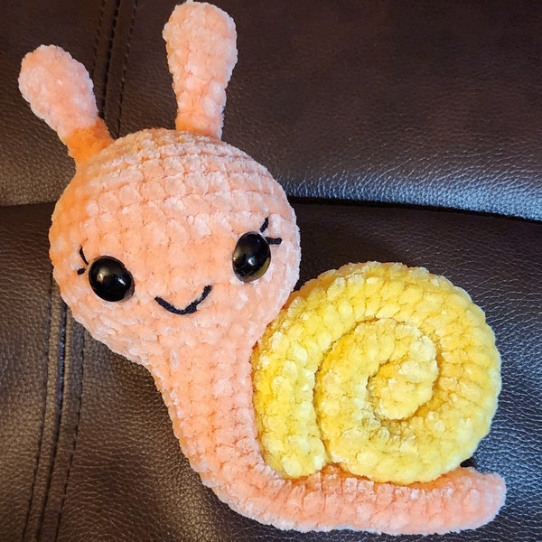 PATTERN: Sally the Snail - Crochet Snail Pattern - Amigurumi Snail ...