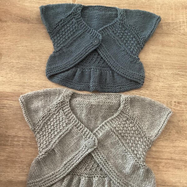 Knitting Pattern Girl, Knitting Pattern Shrug, Quick Knitting Pattern ...