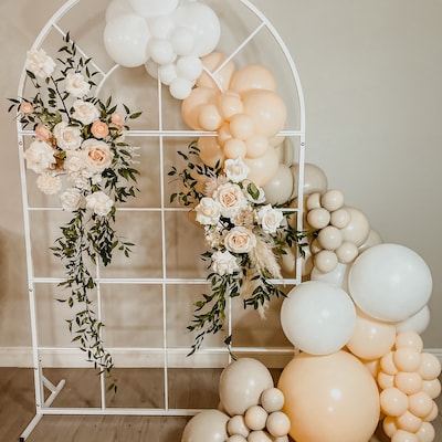 Oval Metal Arch Wedding Arch Wedding Gift Bride Shower - Etsy