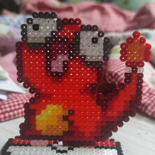 Derp Pokémon Made From Iron Beads, Perler Nintendo Videogames Bulbasaur ...