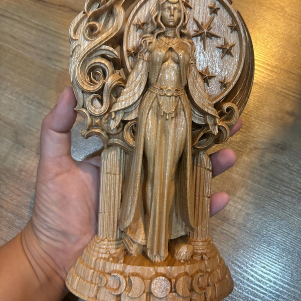 Statue de Lilith Lilith Ishtar Inanna Sagesse féminine Sculpture d ...