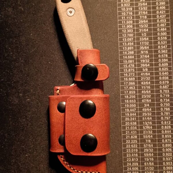 Kabar Becker BK2 or Esee 5 Handmade Scout sheath Only 4-5 Week Wait ...