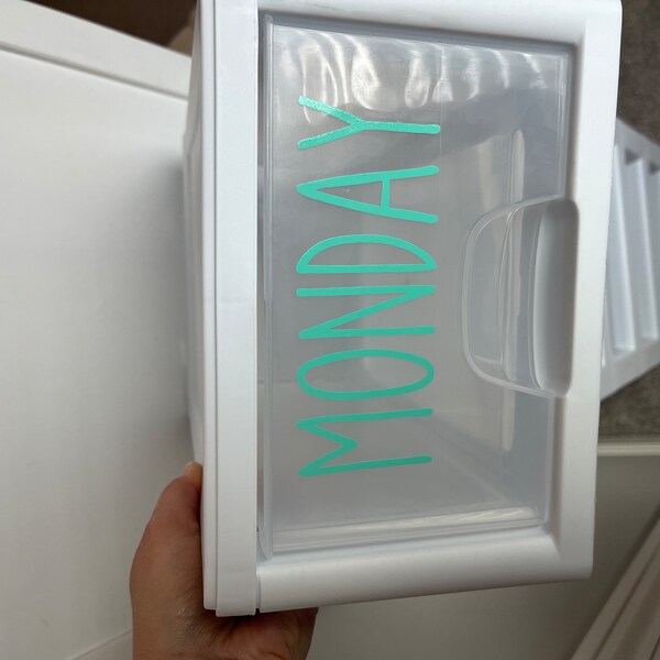 Set of 5 Classroom Labels, Days of the Week Labels, Dry Erase Board ...