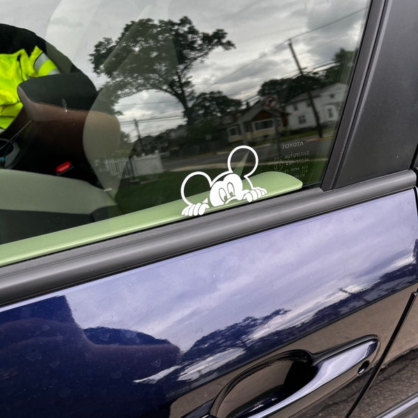 Mickey Mouse Vinyl Decal Car Window, Mirror, Bumper, Laptop, Yeti ...