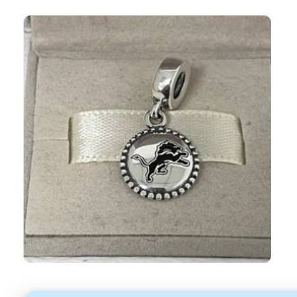 Pandora NFL Michigan Football Team Dangle Charm Pendant S925 Sterling ...