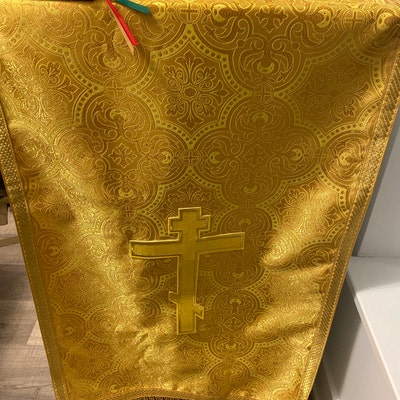 Liturgical Cross Applique. Machine Embroidery. Vestment Crosses. Priest ...