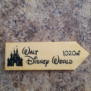 Custom Sign to Walt Disney World - Etsy