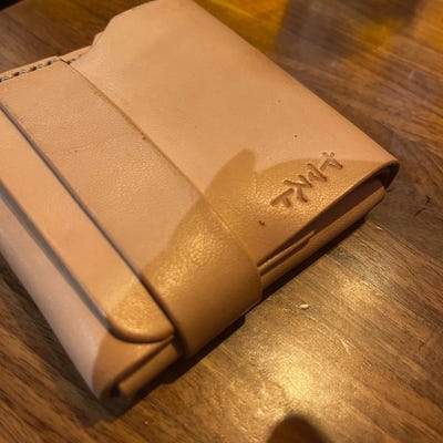 Trifold Wallet Hand Made in Japan With Shonan Leather - Etsy