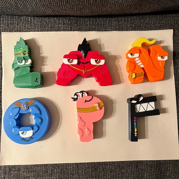 Greek Alphabet Figures - Full Set! - Etsy