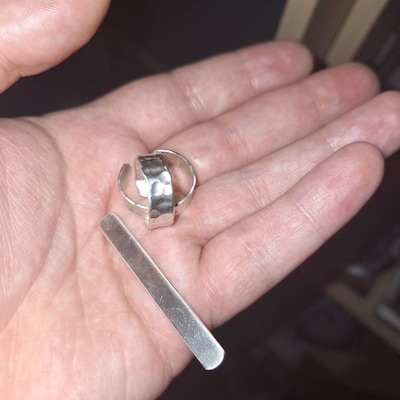 Ten Copper Finished Rectangle Tags W/ One Hole 1/4 X 1 1/2 22g Copper ...