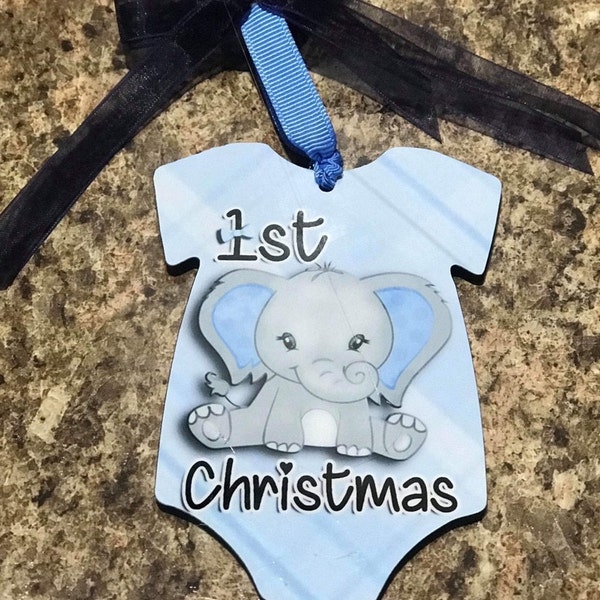 Elephant Boy Clip Art, Watercolor. Watercolor Baby Peanut Clipart, Blue ...