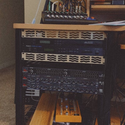 Nice-racks 2-space Studio Rack, Choose Your Depth, Choose Your Stain ...