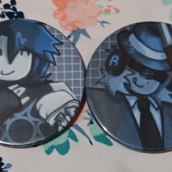 Roblox MYTH Pin Back Buttons - John Doe, Guest666, 1x1x1x1 - Etsy