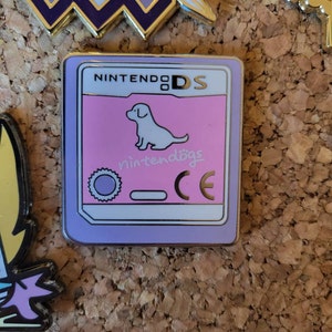 Nintendogs Game Cartridge Inspired Hard Enamel Lapel Pin Badge - Etsy