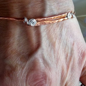 Large Scarf Ring Hammered Copper Scarf Slide Buckle. Hand - Etsy UK