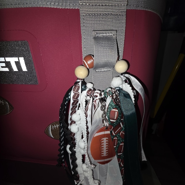 Football Bag Tassel, Sports Bag Charm, Football Bag Charm, Bag Tassel ...