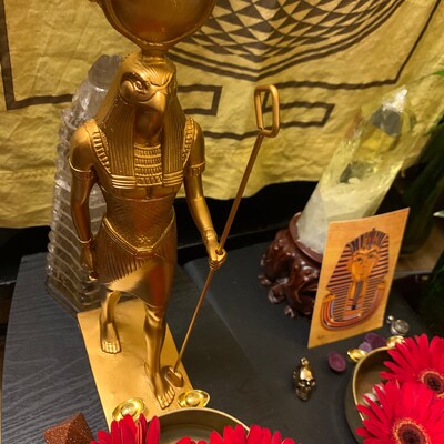 The Golden Ra Statue the Finest Example of Egyptian Art Unique ...