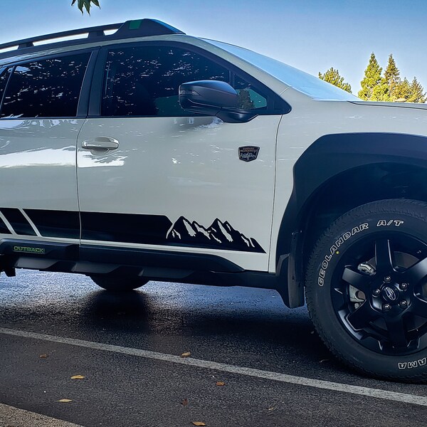 Pair of Decals Compatible With Subaru Outback Sport 2015 2019 2020 ...