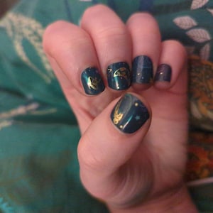 Abstract Spring Pastel Nail Wraps / Nail Strips / Nail Stickers - Etsy