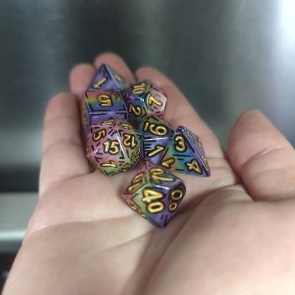 Borderlands Inspired Lilith **extra Dice** Dnd/dungeons and Dragons/rpg ...